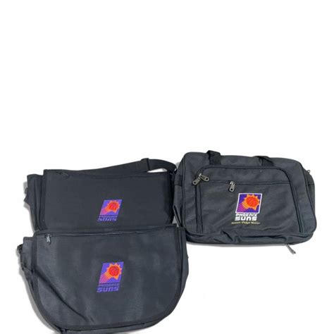 Lot 3 Black Phoenix Suns Shoulder Bags Including A