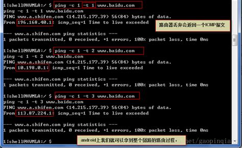 Ping和traceroute程序介绍traceroute跟ping Csdn博客
