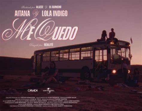 Aitana Lola Indigo Me Quedo HQM