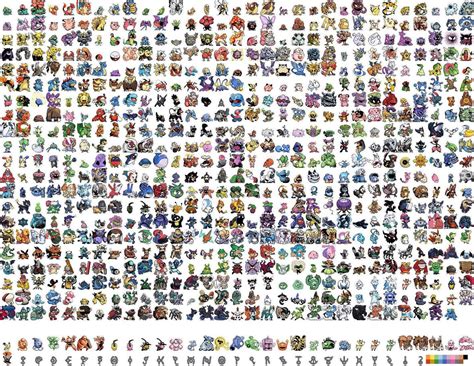 Shiny Pokemon Sprites Platinum