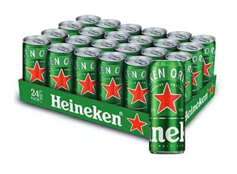 Heineken Beer 320ml 24 Cans Food Drinks Alcoholic Beverages On