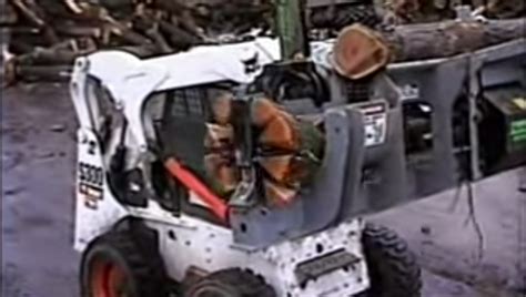 Bobcat Wood Splitter Is Crazy AWESOME