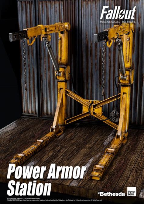 Fallout16 Power Armor Station Threezero Store