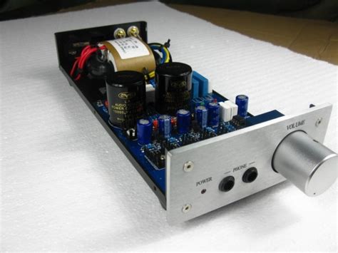E 01 Hifi Audio Stereo Headphone Amplifier Bd139 Bd140 Transistor Alps27 Potentiometer Reference