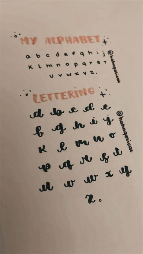 My Alphabet By Hahngelical Ideias De Caligrafia Ideias De Letras