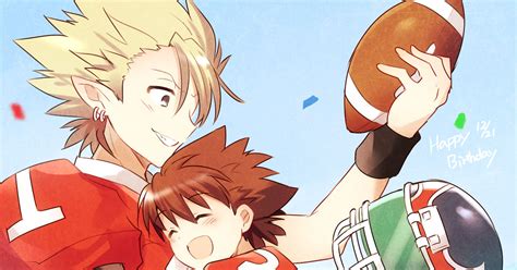 アイシールド21 セナにプレゼント！ Mamiのイラスト Pixiv
