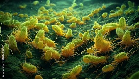 Generative Ai Stagnant Water Bacteria It Is A Scanning Electron