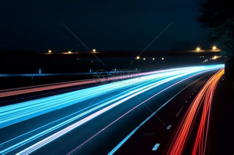 夜间的公路高清图片下载 正版图片600380805 摄图网