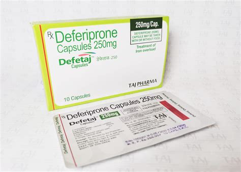 Deferiprone Capsules Manufacturer Supplier And Exporter In India