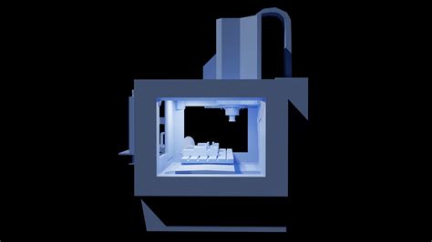Cnc Mill 3d Model 3d Printable Cgtrader