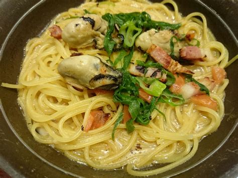 牡蠣と九条ねぎの和風スープスパゲティツツカメ Snapdish スナップディッシュ Idkwhsia