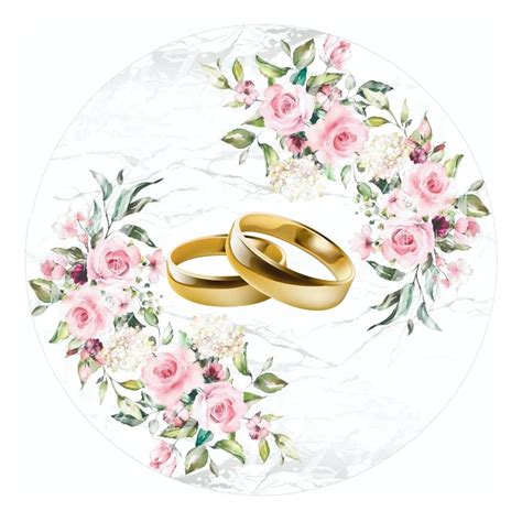 Painel Em Lona Redondo Casamento ref 2 Decoração Festa Shopee Brasil
