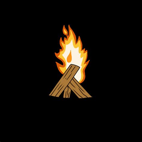 Fogueira Png Bonfire Pngmoon PNG Images Coloring Pages