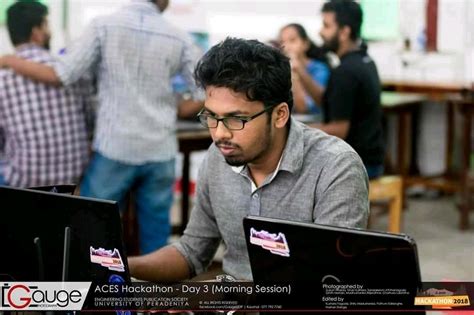 Kasun Vithanage On Linkedin Aceshackathon2018 Faculty Of Engineering University Of Peradeniya