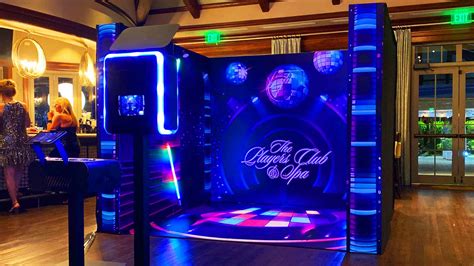 Branded Photo Booth Experience Orlando Arcade Game Rentals