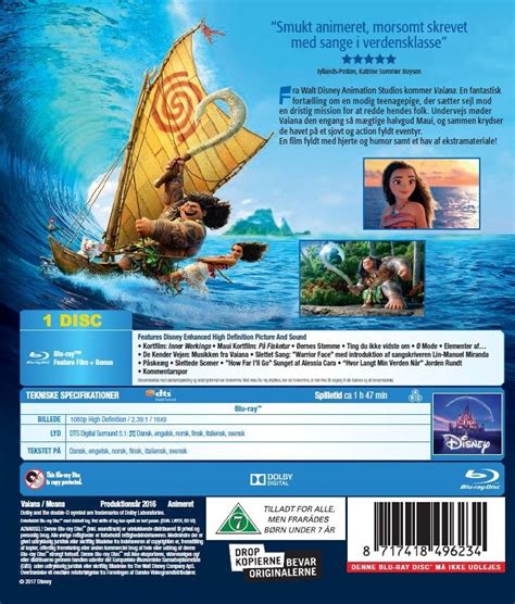 Disney´s Klassiker 55 Vaiana Blu Ray Film Cdoncom