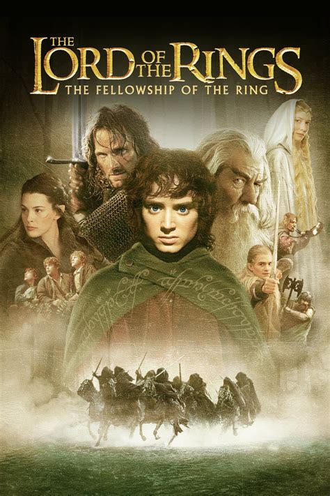 The Lord Of The Rings The Fellowship Of The Ring 2001 The Poster