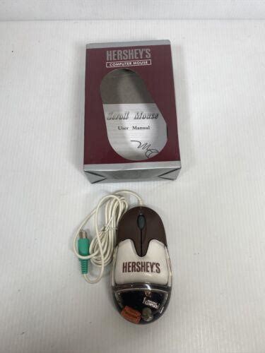 Vintage Hersheys Chocolate Computer Mouse Candy Floating Computer Mouse