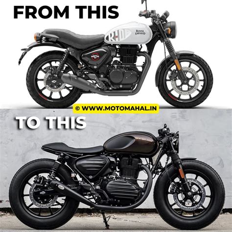 Rushlane On X Royal Enfield Hunter 350 Modified As A 48 Off