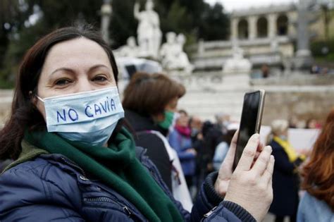 No Green Pass Manifestazione A Roma Sabato 15 Gennaio 2022 Il