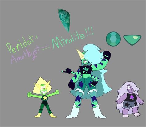 Amethyst Peridot Fusion In 2024 Steven Universe Characters Steven Universe Fusion Steven