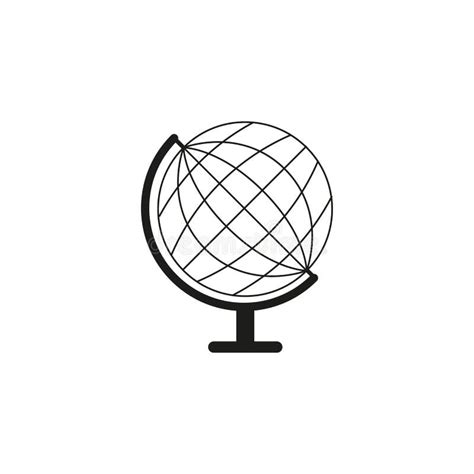 Globe Sketch Icon Stock Vector Illustration Of Icon 119274633