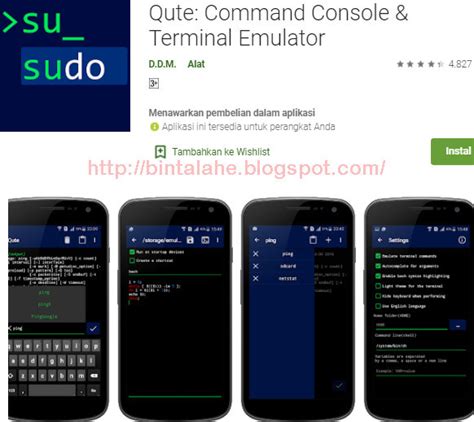 4 Aplikasi Terminal Emulator Terbaik Untuk Android Ninna Wiends