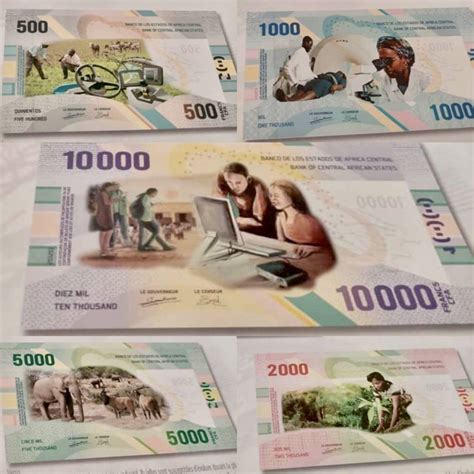 Zone Cémac une nouvelle gamme de billets et pièces de monnaie bientôt