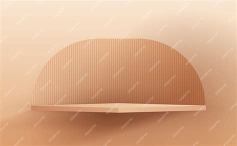 제품 프레젠테이션 브랜딩을 위한 코스메틱 배경 및 프리미엄 연단 디스플레이 프리미엄 벡터