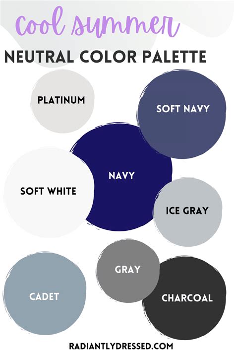 Neutral Wardrobe Colors 12 Palettes Of Neutral Colors