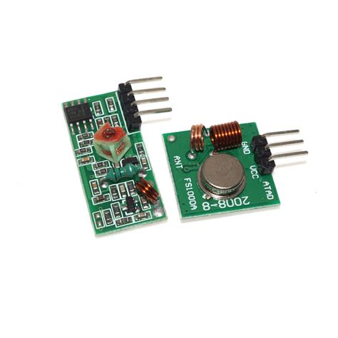 Students 433M Receiver Module 433MHZ Alarm Wireless RF Transmitter Module