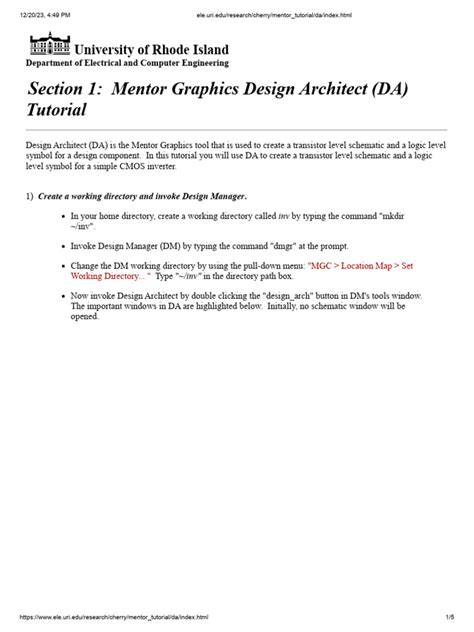 ele research cherry mentor tutorial da index html pdf