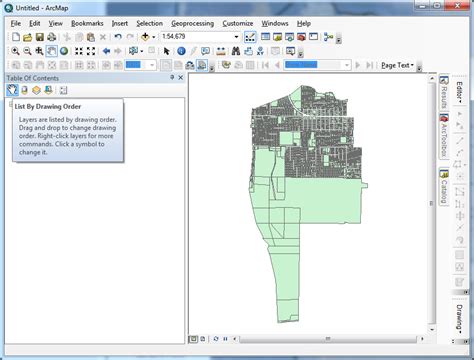 Arcgis Desktop Arcmap Cant Switch Layers Order Geographic