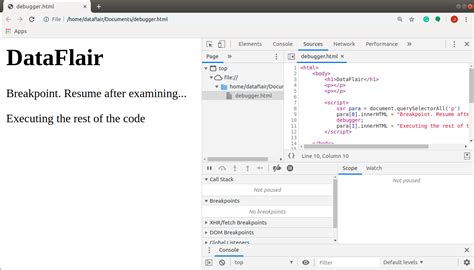 JavaScript Debugging And Testing Ultimate Tutorial To Grab Major Concepts DataFlair