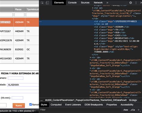 Javascript Unable To Extract Table Data Using Python Selenium Stack
