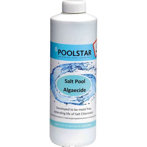 Poolstar Salt Pool Algaecide 1 Litre Mitre10