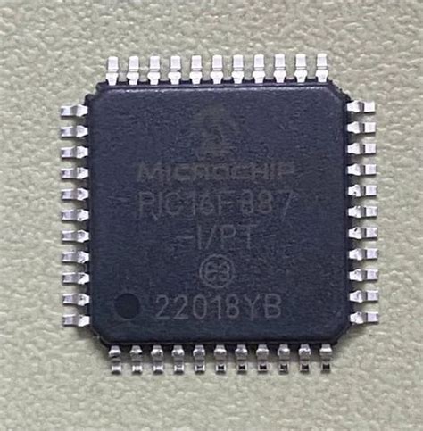 Microchip Pic16f887 Ipt Microcontroller Smd At Rs 115piece In Mumbai