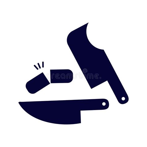 Vector De Icono De Cuchillo De Cocina Ilustración Del Vector