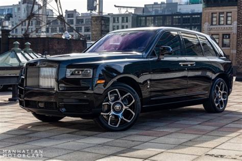 Pre Owned 2023 Rolls Royce Black Badge Cullinan 4d Sport Utility In New