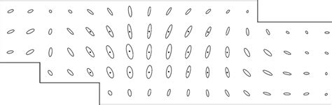 21 Calculated Elliptical Fluid Particle Trajectories For The First