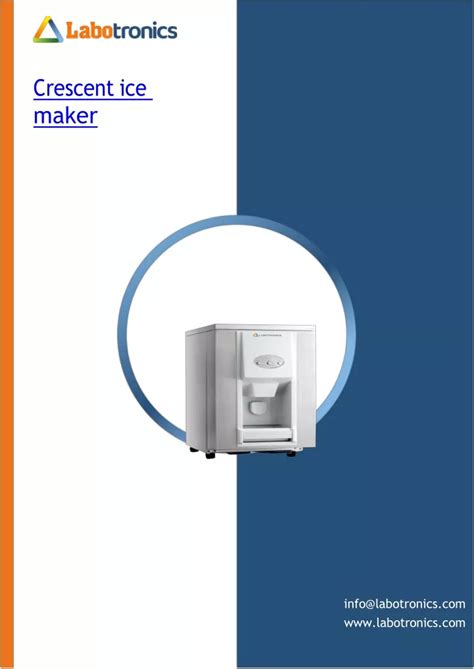 Ppt Crescent Ice Maker Powerpoint Presentation Free Download Id 12917343