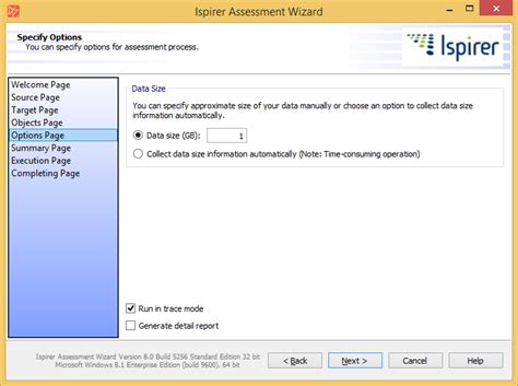 How To Use The Assessment Wizard Tool For Databases Ispirer Migration