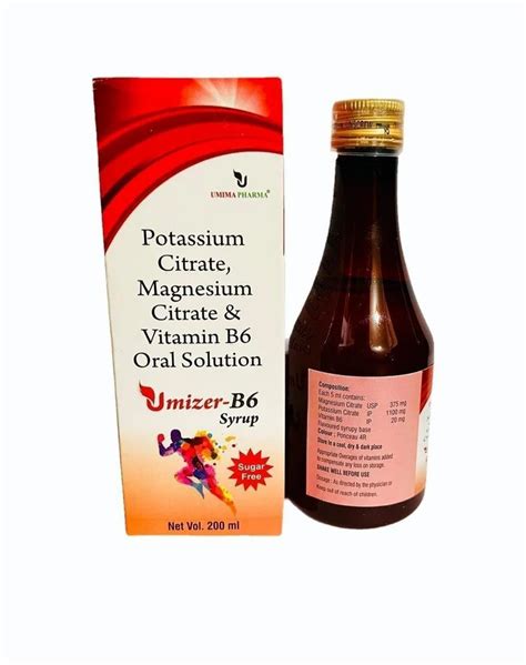 Potassium Magnesium Citrate Packaging Size 200 Ml At ₹ 100bottle In