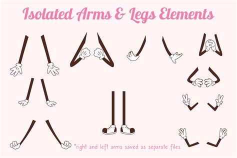 Groovy Flowers Characters Constructor By Rin Green Thehungryjpeg