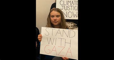 Greta Thunberg Draws Fire Over Call For Solidarity With Palestine And