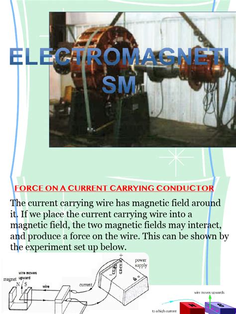 Electromagnetism Pdf Inductor Electromagnetic Induction