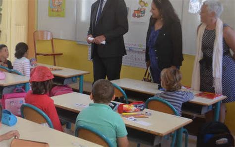 Rentrée scolaire Visite de l école Saint Vincent Ferrier Le Télégramme