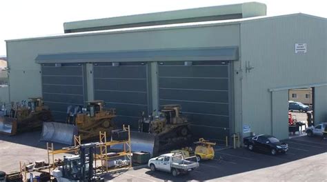 Hangar Doors For Tough Conditions In Coal Terminal ASSA ABLOY