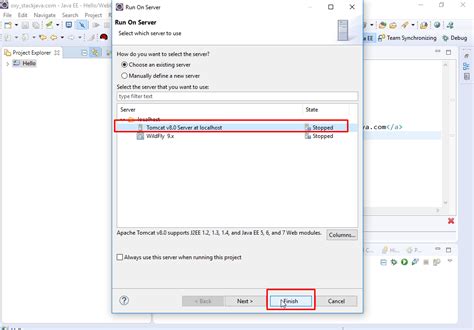 triển khai ứng dụng java web lên tomcat stackjava