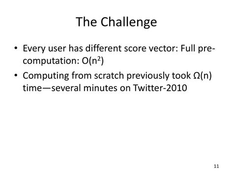 Sublinear Algorithms For Personalized PageRank With Applications Ppt